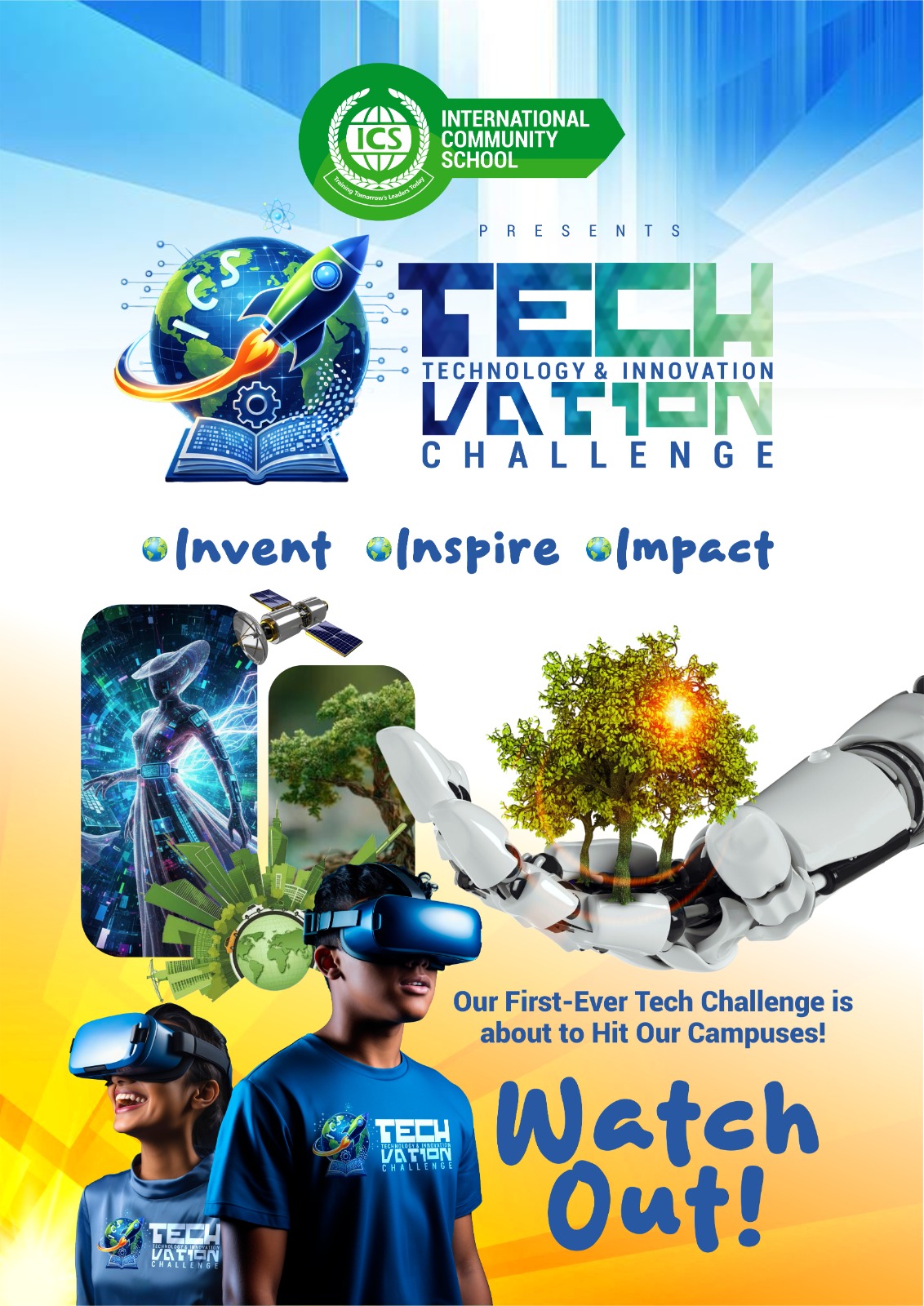 ICS Launches the TechVation Challenge: Invent. Inspire. Make an Impact ...